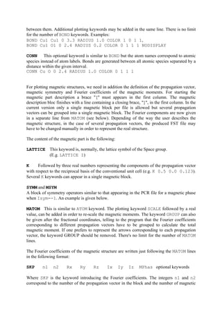 Manual_FullProf_Studio for rietveld refinement | PDF