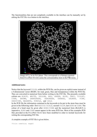 Manual_FullProf_Studio for rietveld refinement | PDF
