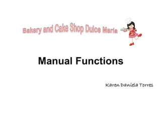 Manual functions | PPTX