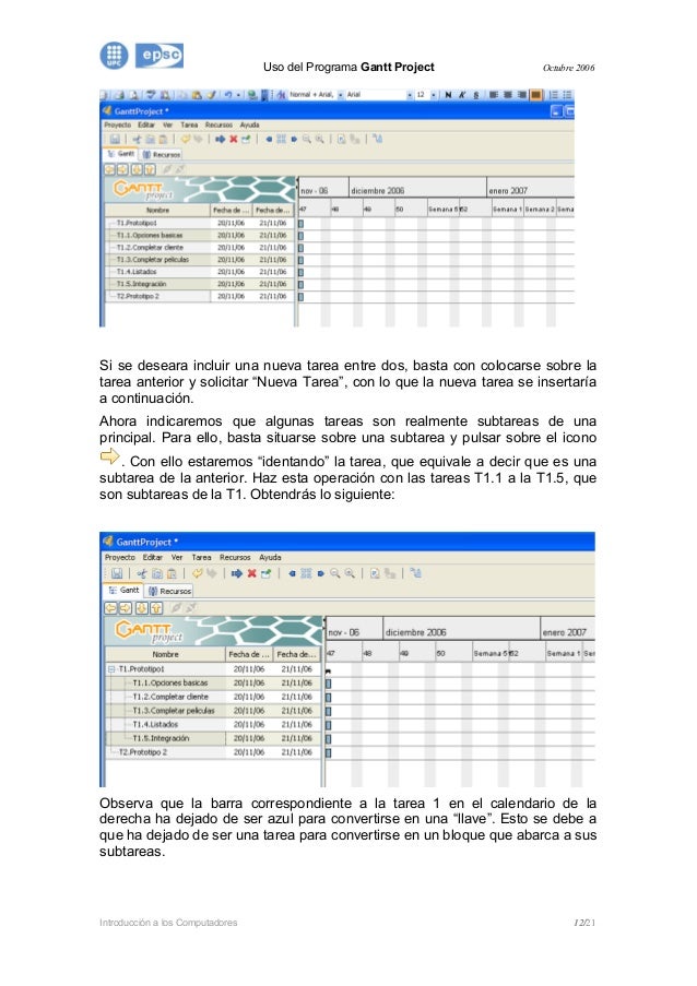 Manual de ganttproject - beryauto