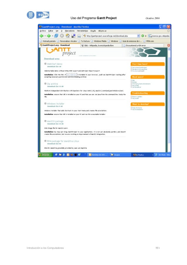 Manual de ganttproject - mineaplus