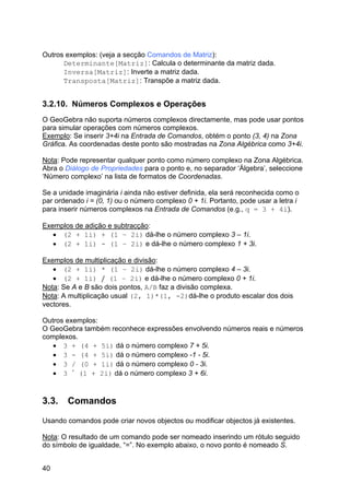 Manual geogebra | PDF