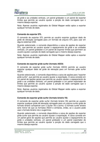 Manual global mapper | PDF