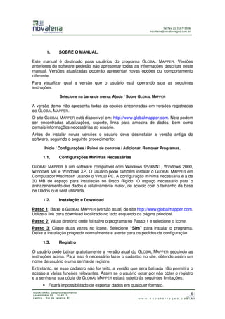 Manual global mapper | PDF
