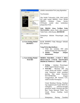 Manual gm2 machine | PDF