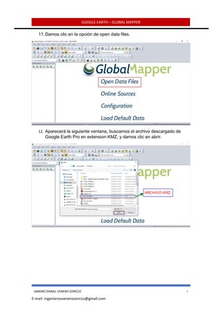 Manual google earth pro global mapper 2019 | PDF