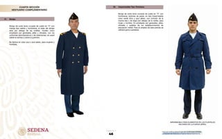 MANUAL GRAFICO PARA EL USO DE UNIFORMES, DIVISAS Y EQUIPO DEL EJTO. Y ...