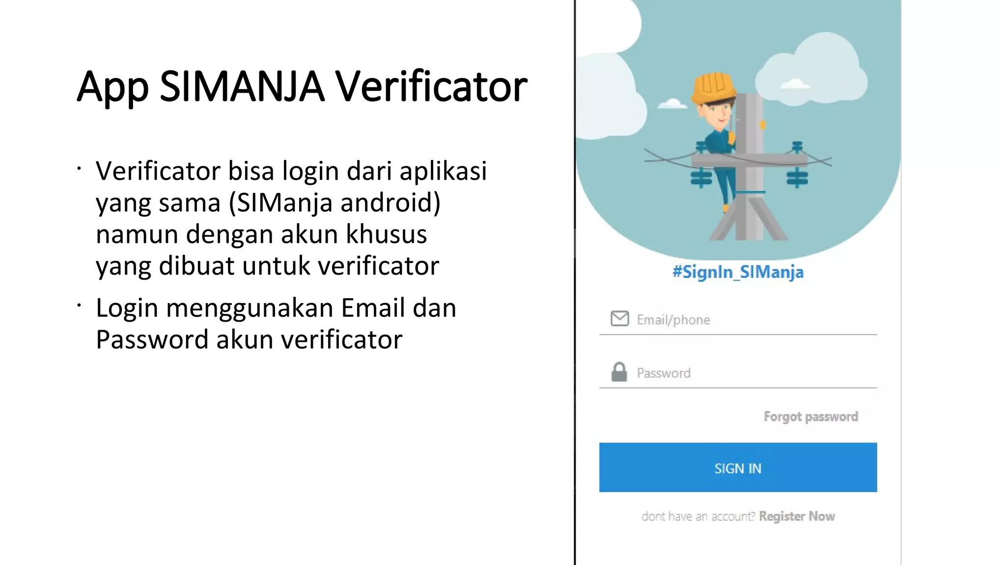 Project Mobile app inspection tower substation | PPT