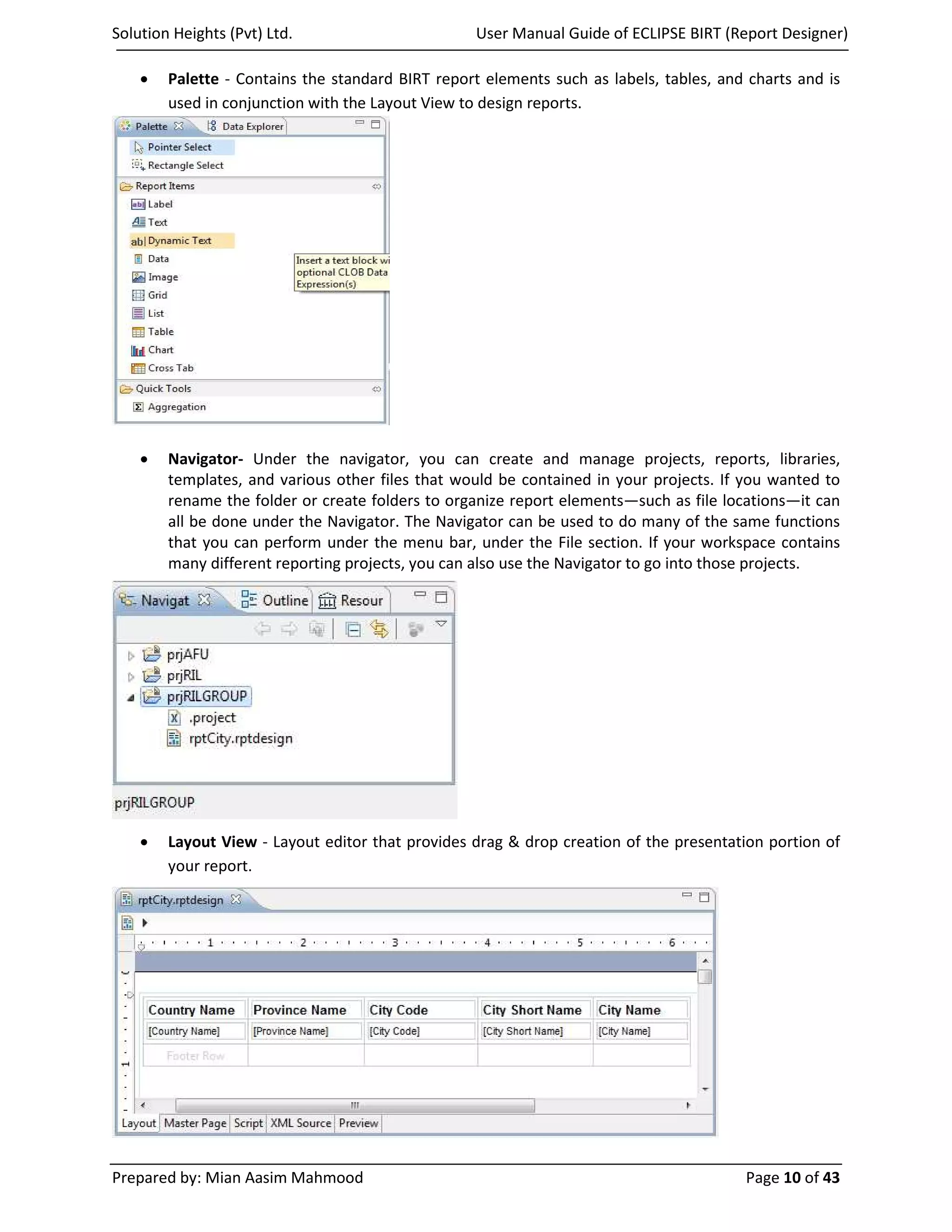 Manual & guide_for_birt_eclipse_report designer | PDF