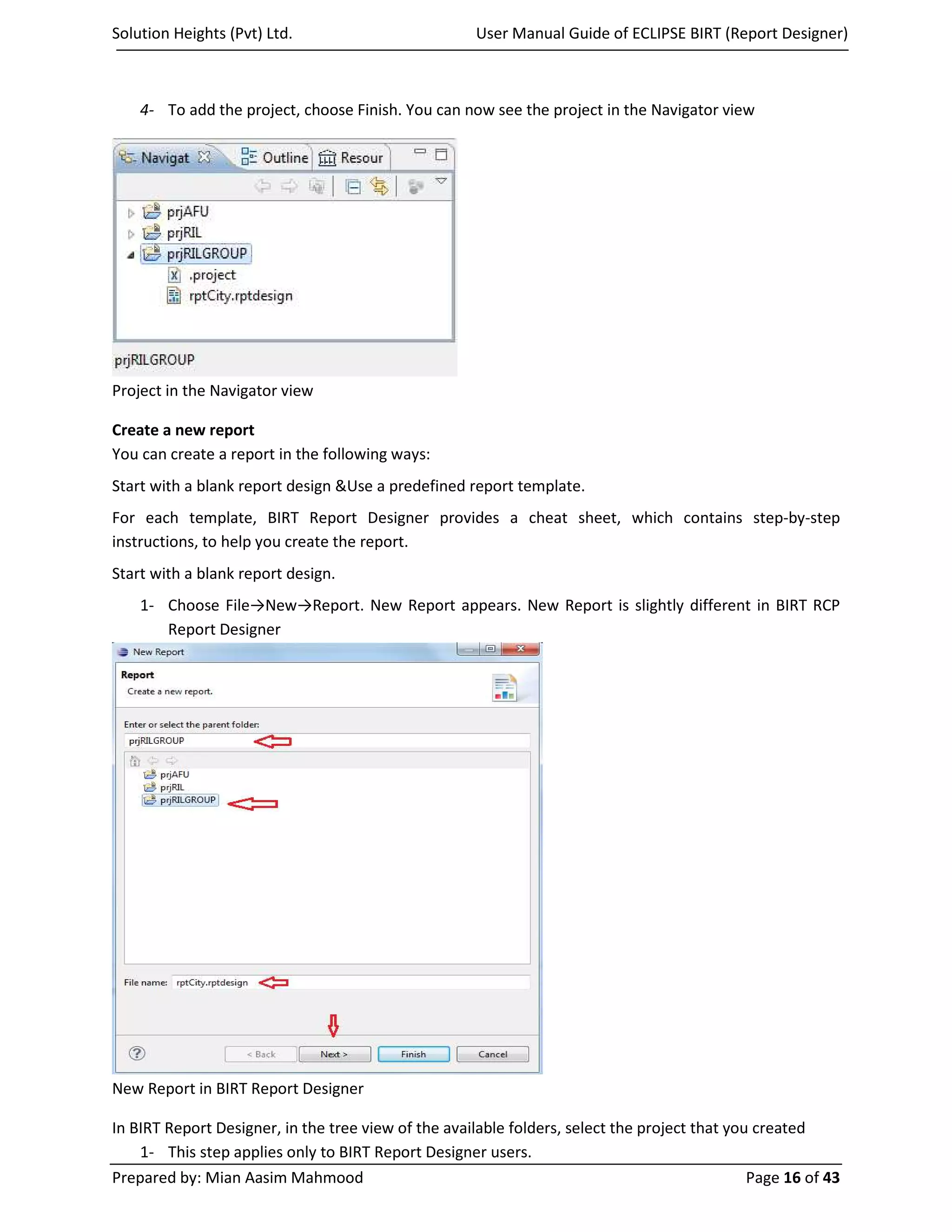 Manual & guide_for_birt_eclipse_report designer | PDF