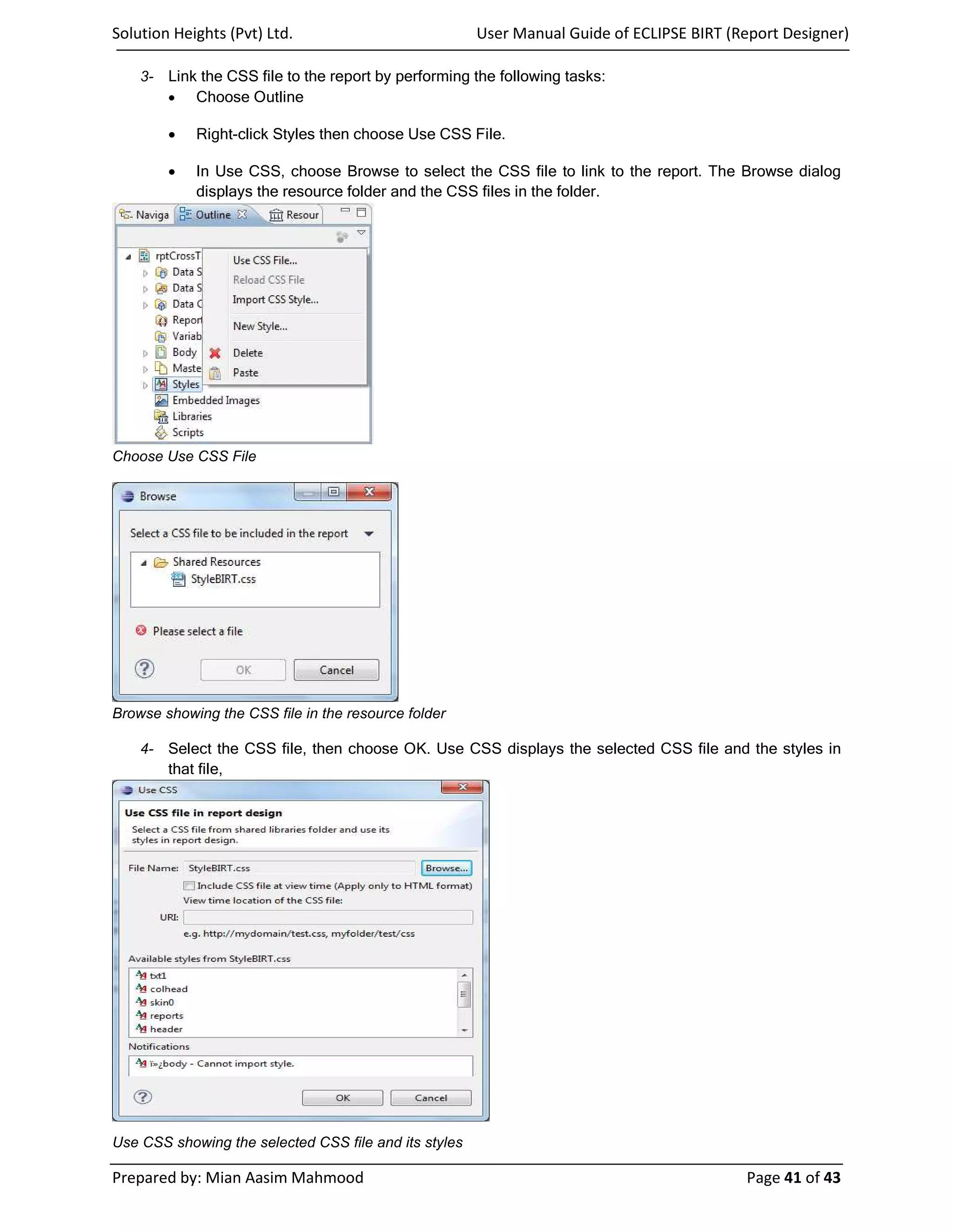 Manual & guide_for_birt_eclipse_report designer | PDF
