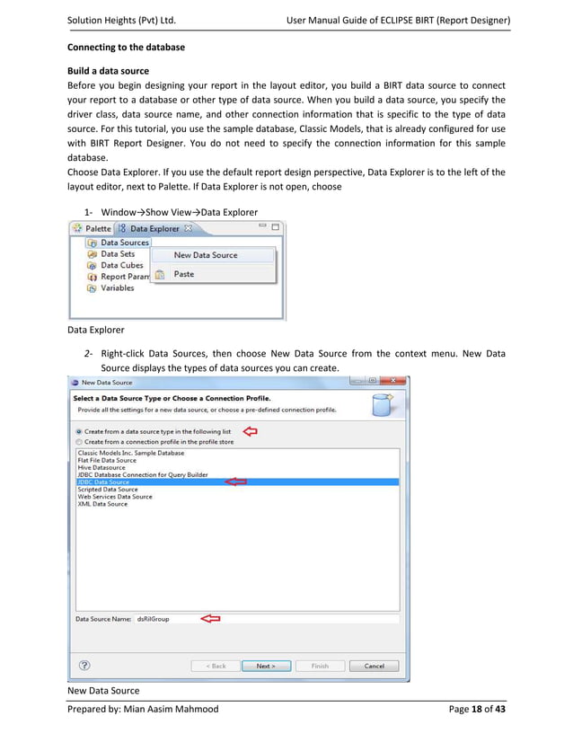 Manual & guide_for_birt_eclipse_report designer | PDF