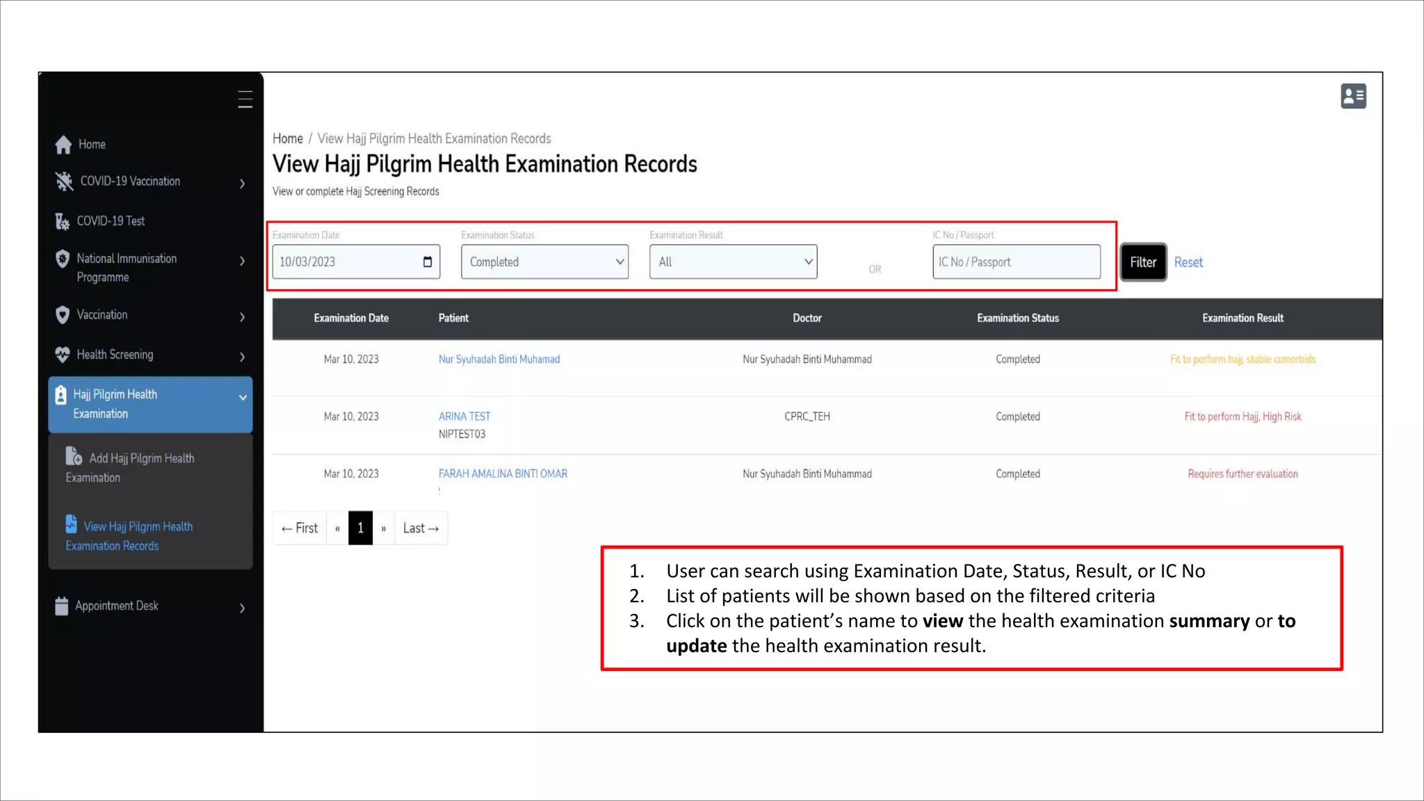 MANUAL GUIDELINE HAJJ PILGRM HEALTH EXAMINATION MYVAS VER 1.0 20.3.2023.pdf