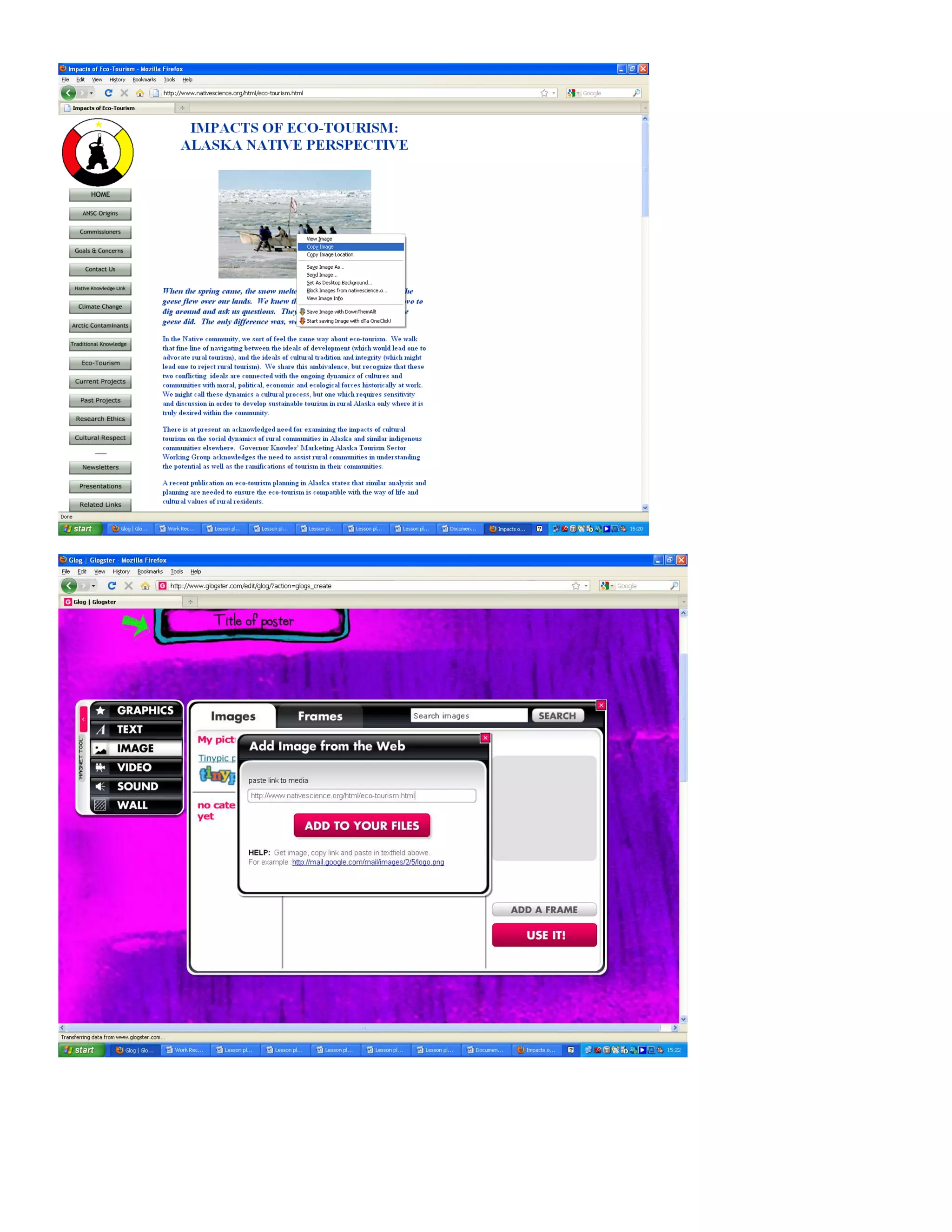 Manual guide to glogster | PDF