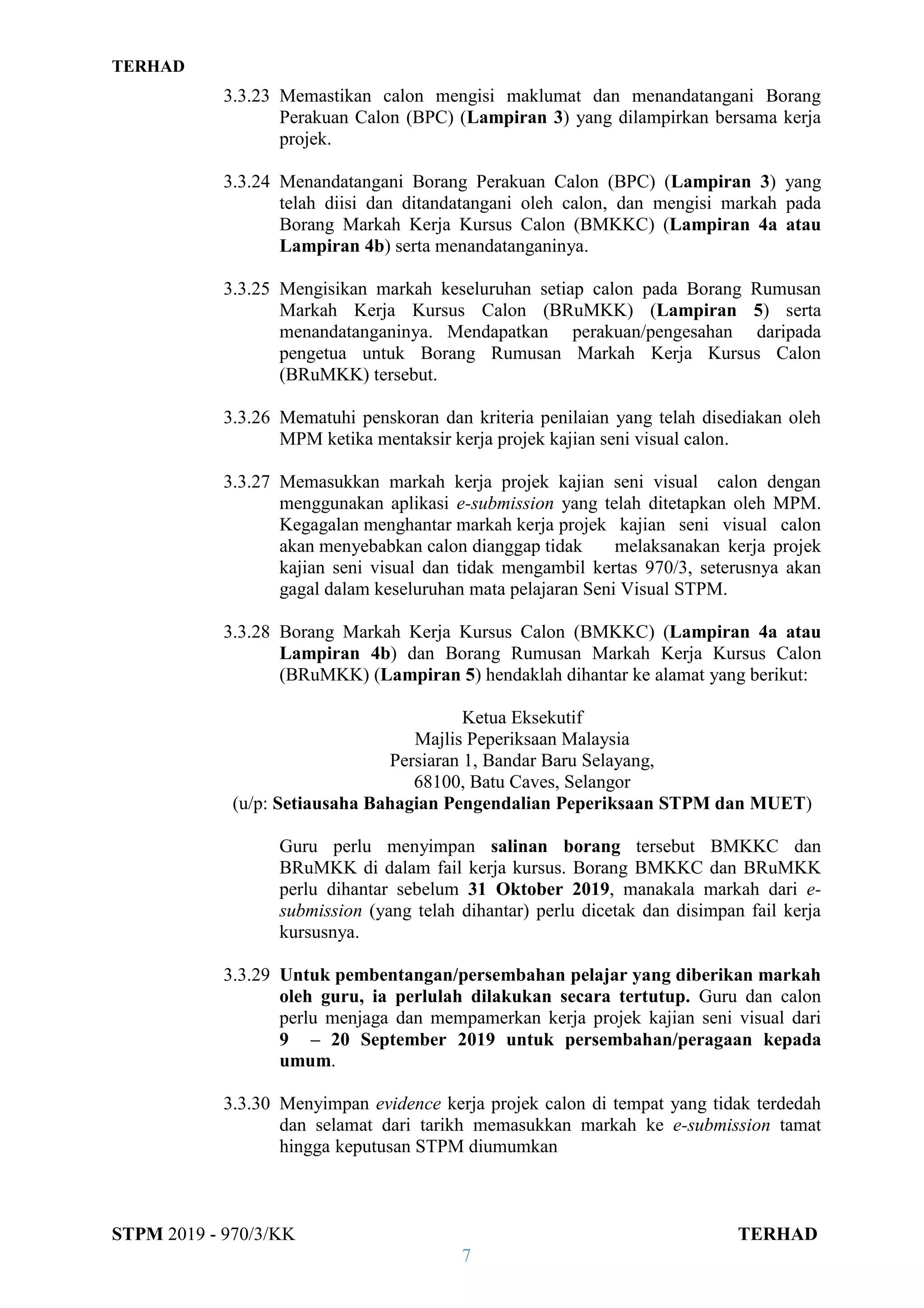 Manual guru kerja kursus sv 9703 2019 | PDF