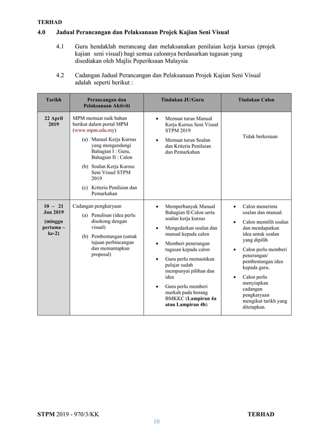 Manual guru kerja kursus sv 9703 2019 | PDF