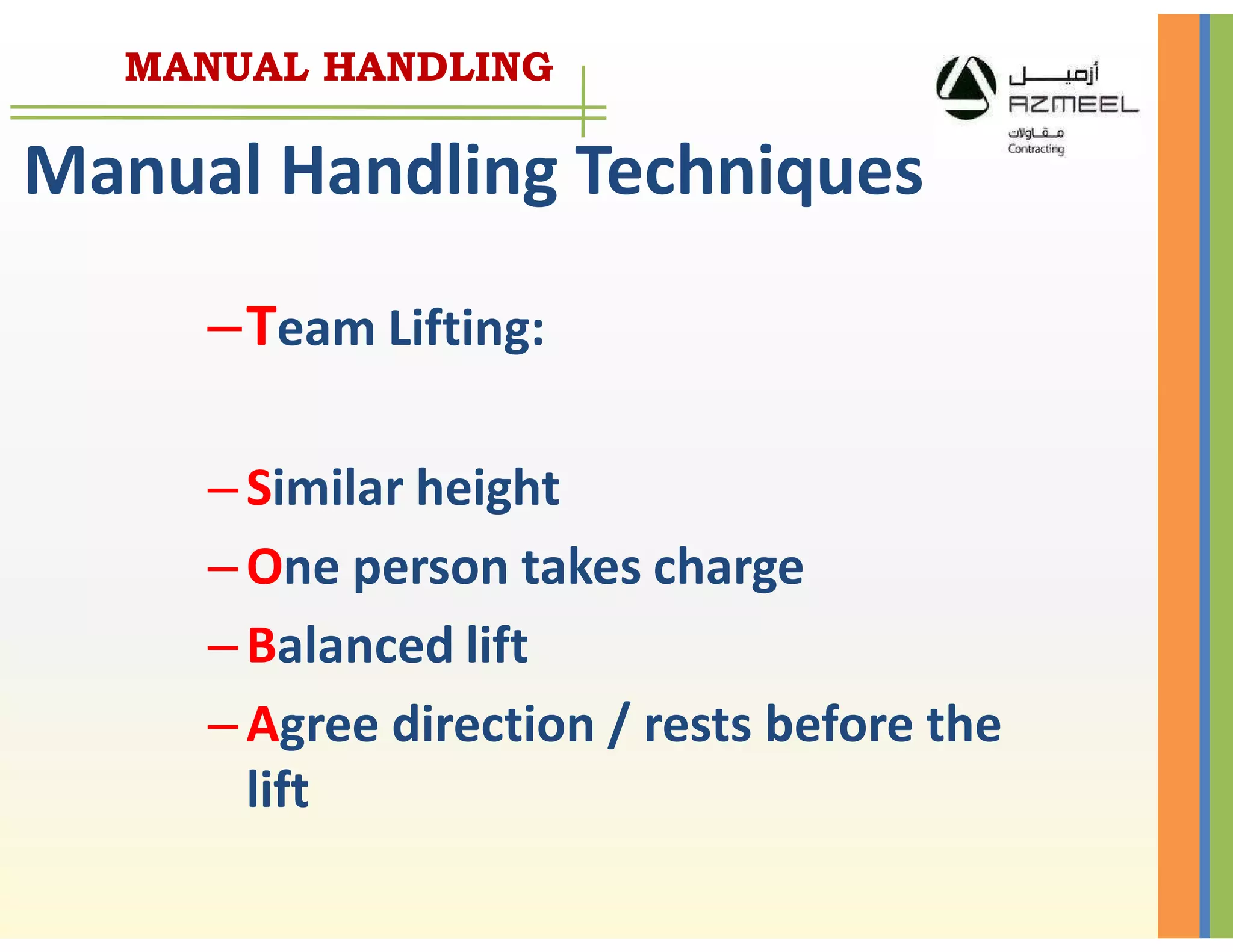 Manual _handling | PPT