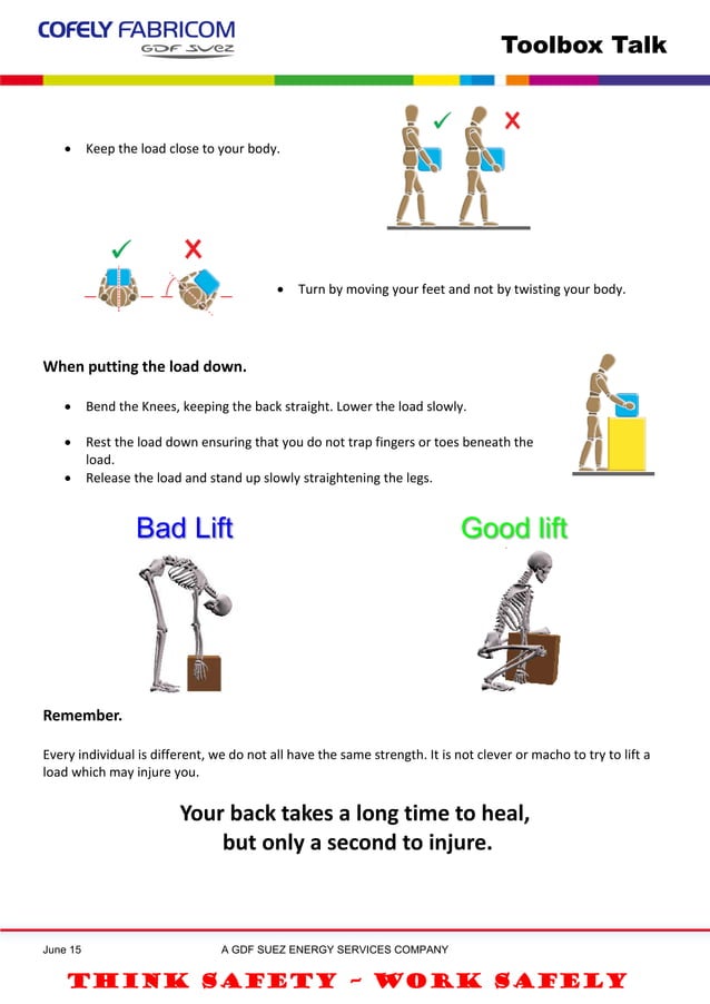 Manual handling | PDF