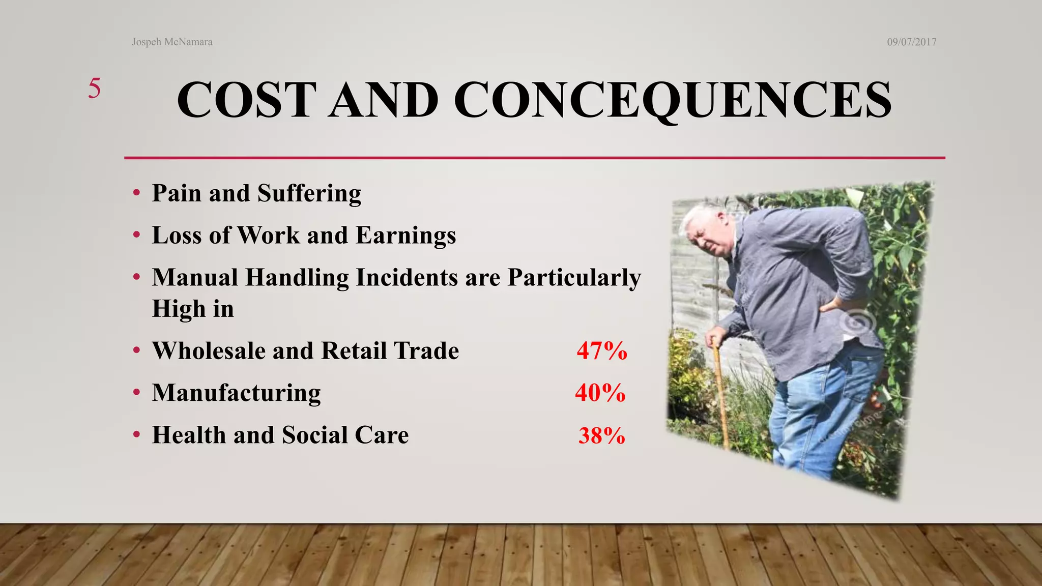 Manual handling Ireland | PPTX