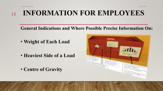 Manual handling Ireland | PPTX