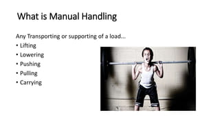 Manual handling | PPTX