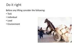 Manual handling | PPTX