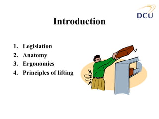 Manual Handling Process for construction workers | PPT