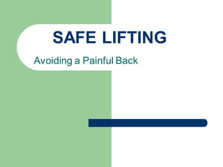 Manual Handling- Safe Lifting .pdf