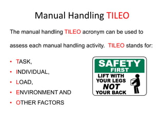Manual handling1 | PPTX