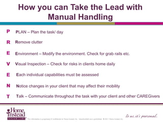 Manual Handling Refresher | PPT