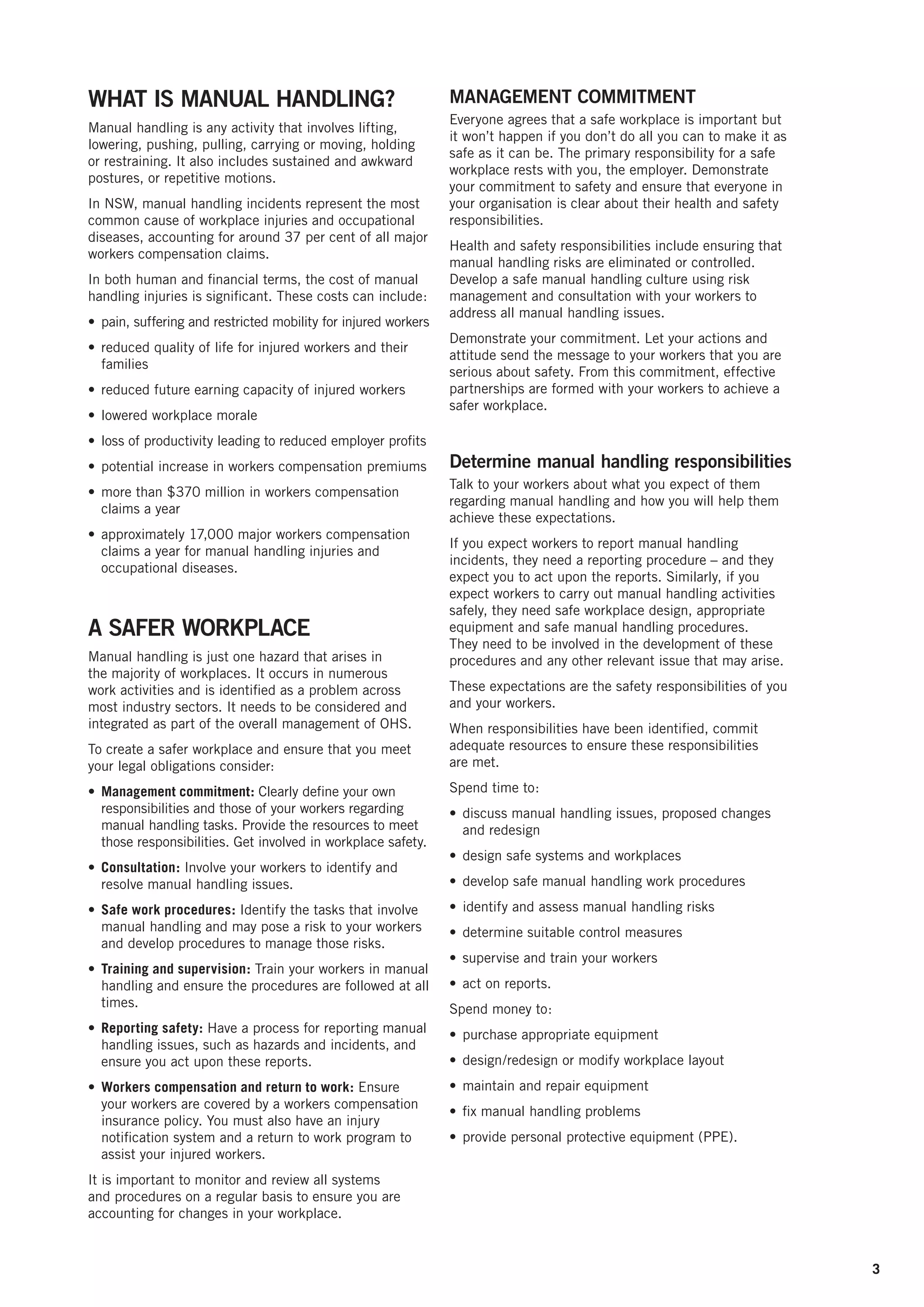 Manual handling risk_guide | PDF