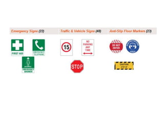 Manual handling & safety signage | PDF