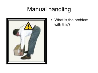 Manual handling & signage review | PDF