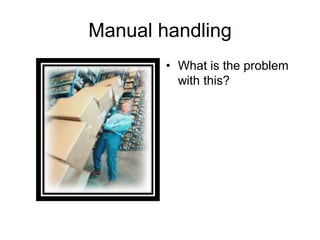Manual handling & signage review | PDF