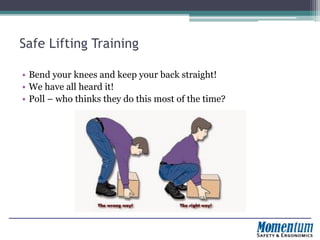 Manual Handling best Practices | PDF