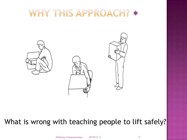 Manual Handling - Shift Materials Safely | PPTX