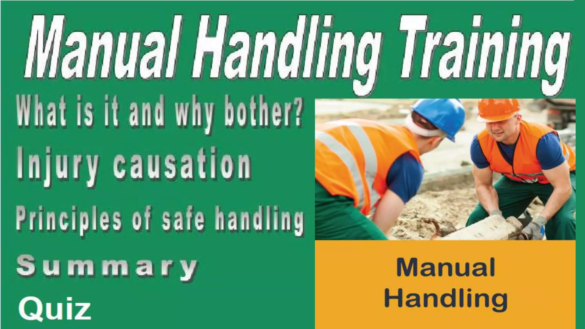 MANUAL HANDLING TRAINING.pptx