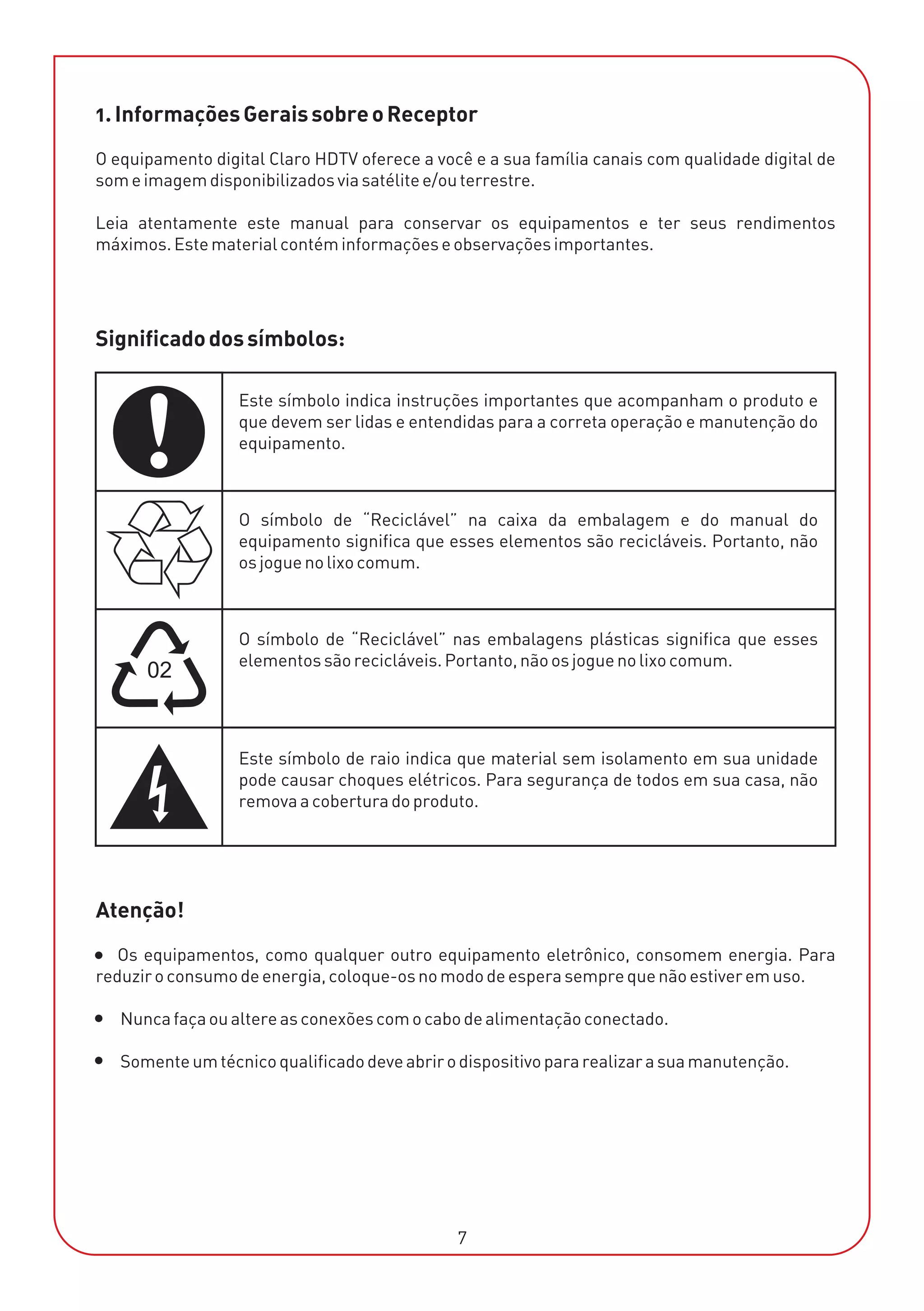 Manual Hd Light Claro Tv Pdf
