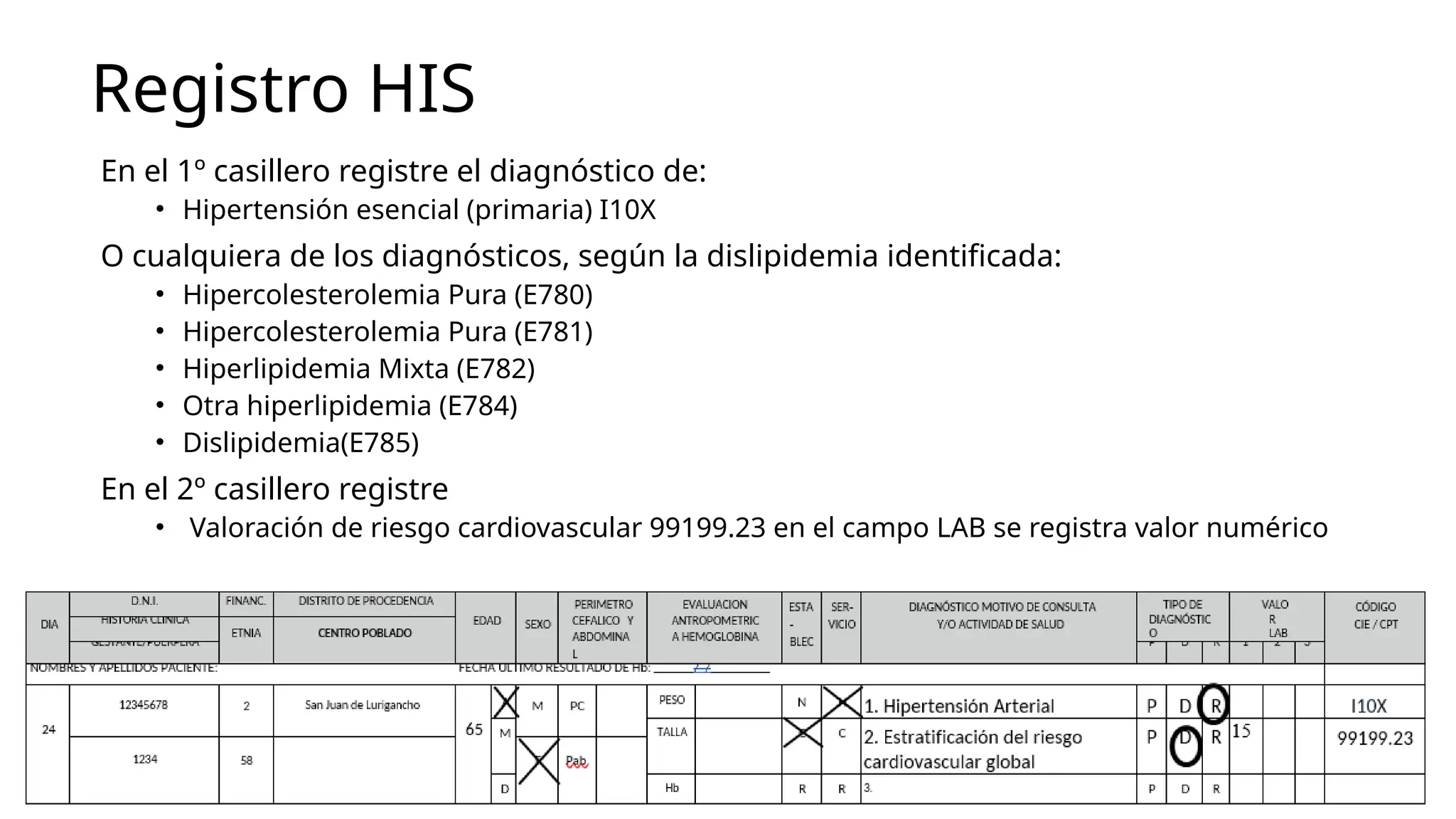 Manual HIS MINSA daños no transmisibles 2025 | PPTX