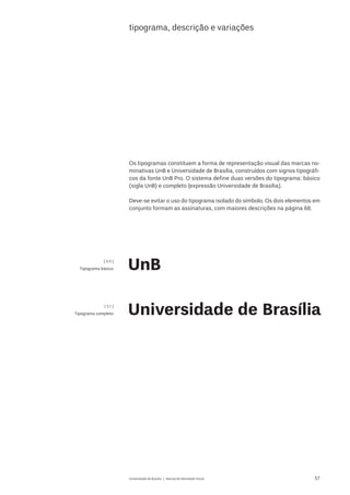 Manual Identidade Visual UNB | PDF