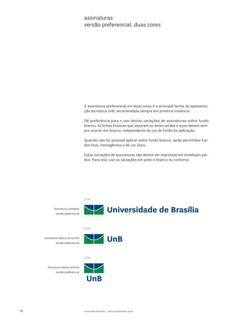 Manual Identidade Visual UNB | PDF