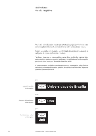 Manual Identidade Visual UNB | PDF