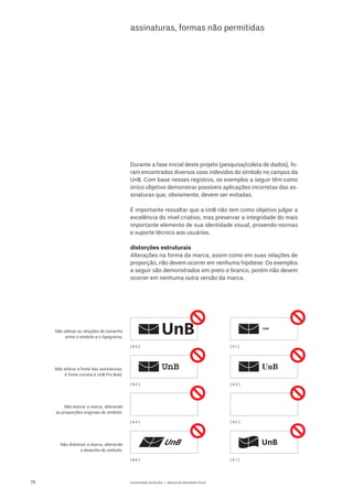 Manual Identidade Visual UNB | PDF