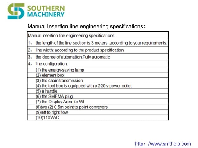 PCB Assembly Manual insertion line | PDF