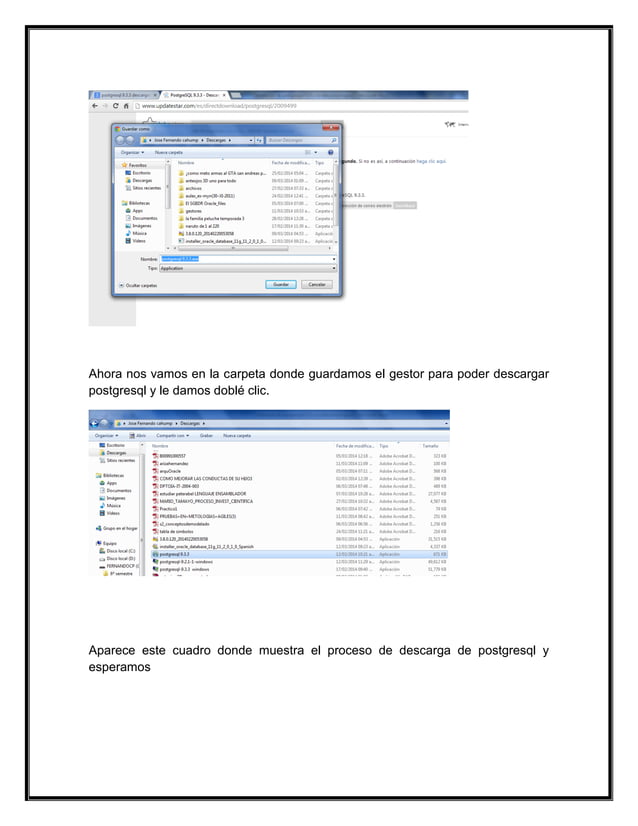 Manual instalacion postgresql jesus fernando noh puc | PDF | Databases | Computer Software and ...