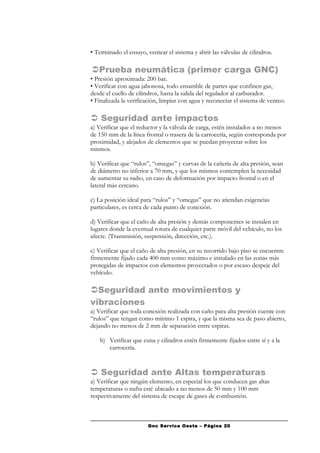 Manual del instalador de sistemas gas gnc y glp | DOC