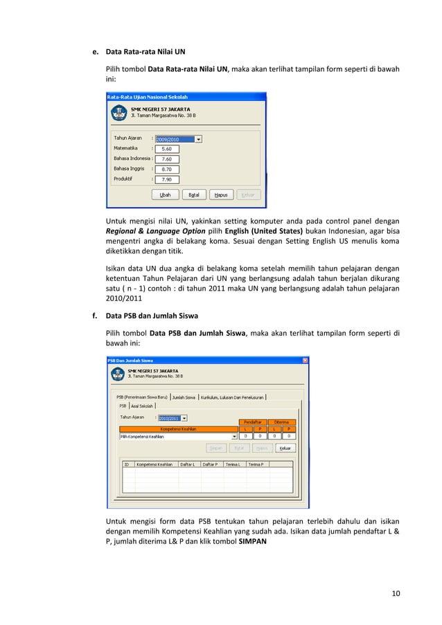 Manual instalasi aplikasi_dapok_untuk_smk | DOC
