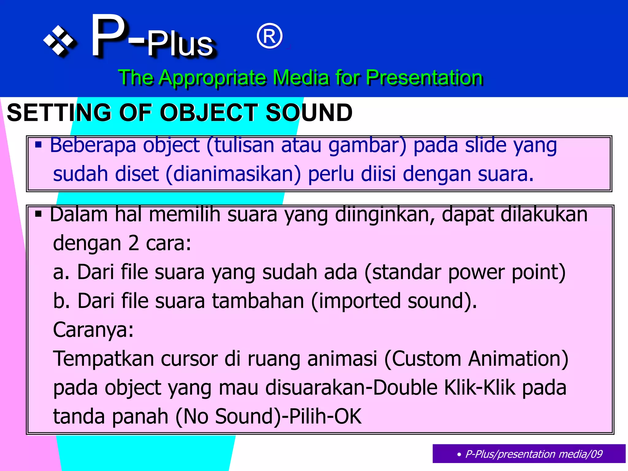 Manual instruction 4 power point plus | PPT