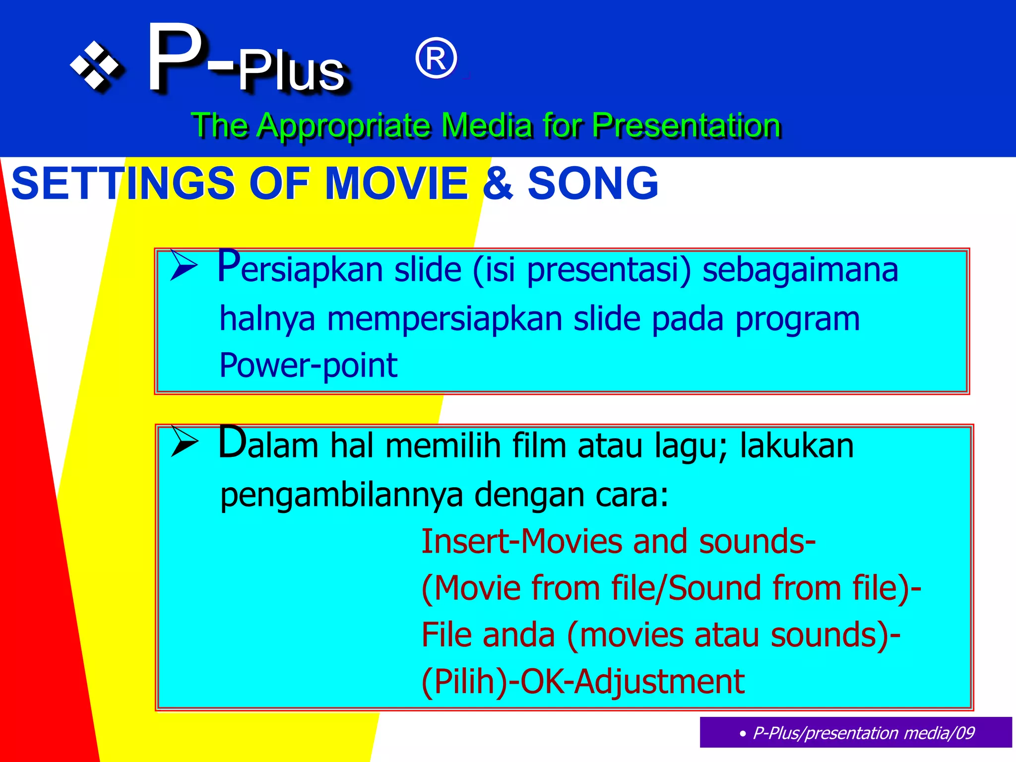 Manual instruction 4 power point plus | PPT