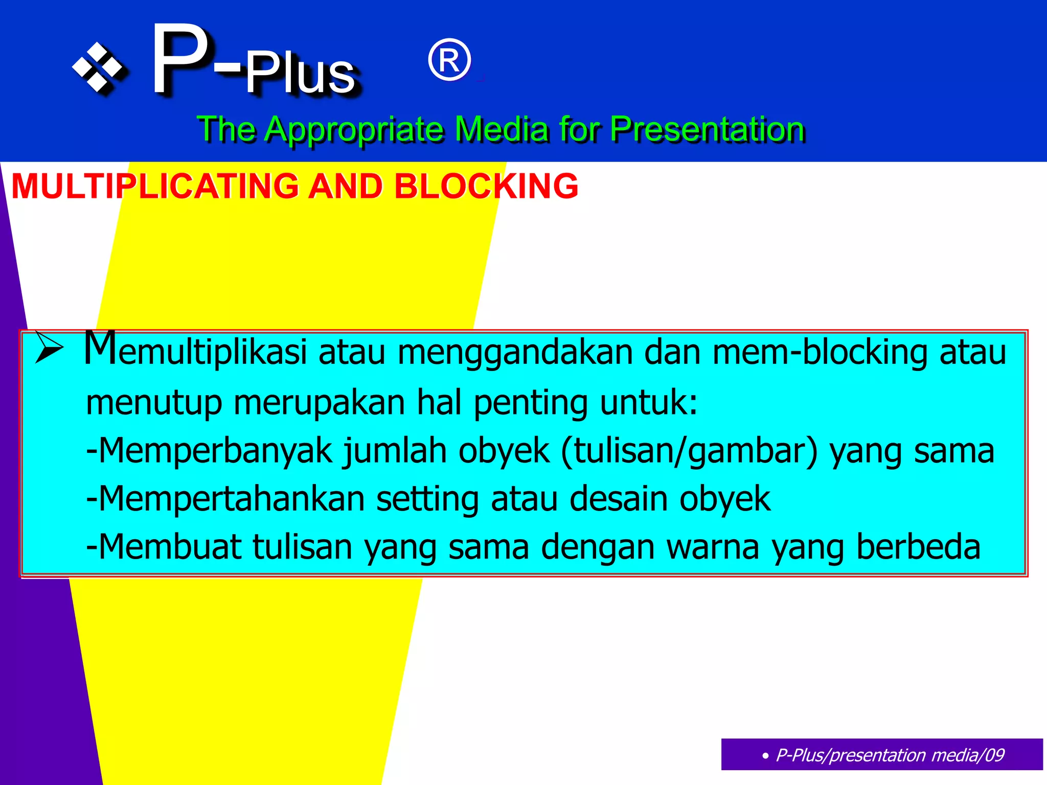 Manual instruction 4 power point plus | PPT